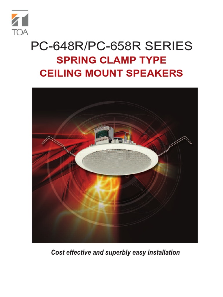 pc-648r Cb1e PDF | PDF | Loudspeaker | Manufactured Goods