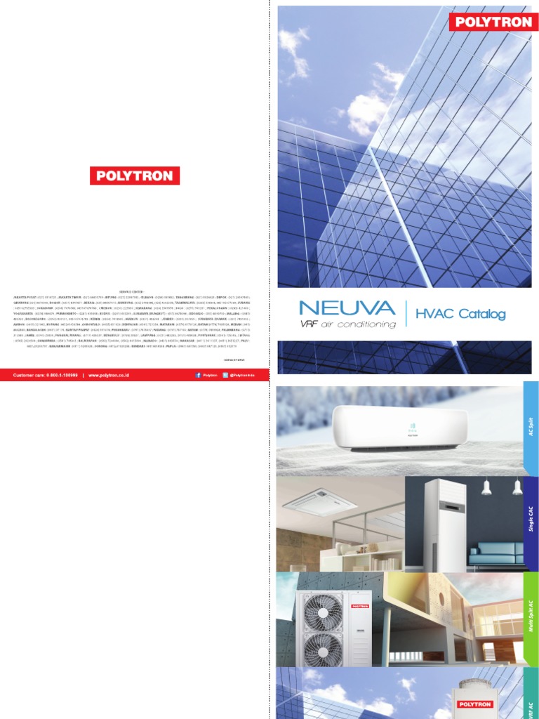 Katalog HVAC Polytron 2017 Local | PDF | Duct (Flow) | Hvac