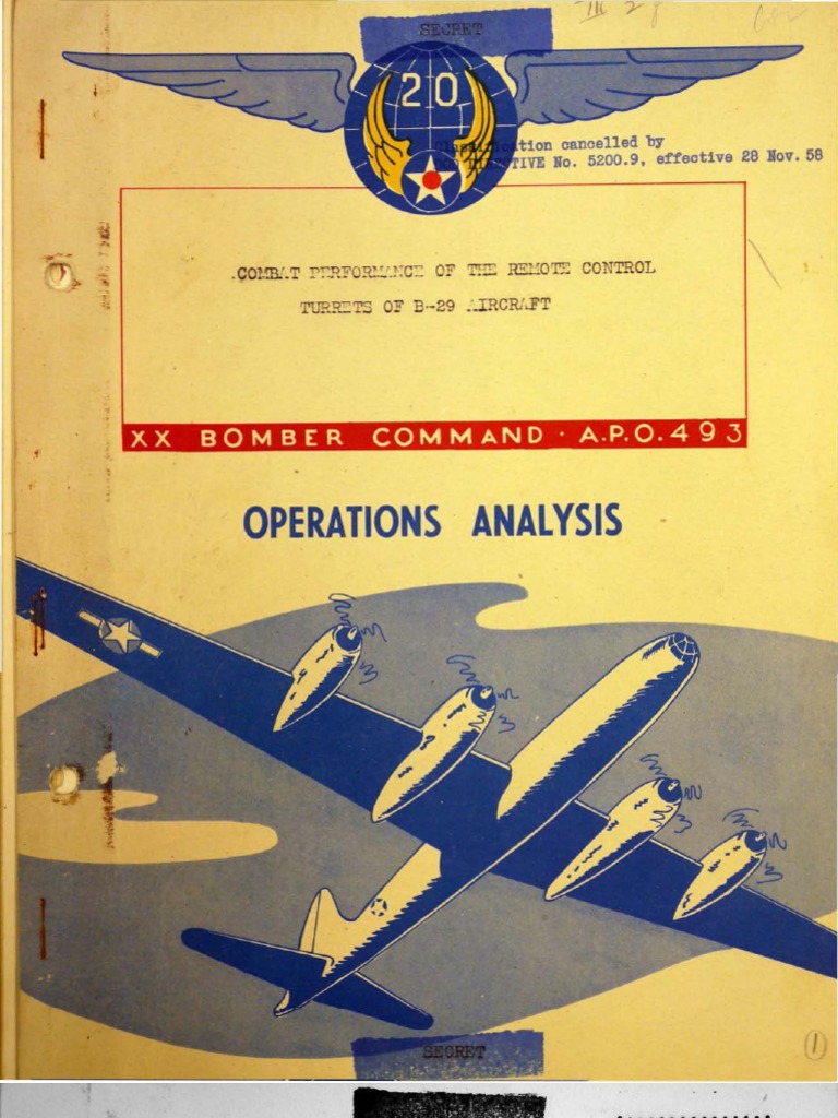 B-29 Remote Control Turrets | Boeing B 29 Superfortress | Artillery