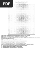 Sopa de Letras de Respiracion Celular - 1 PDF | PDF