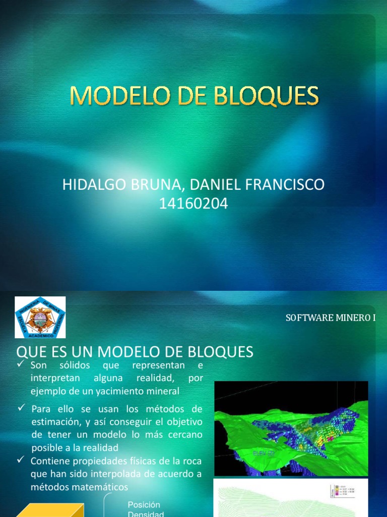 Modelo de Bloques | PDF | Minería | Cobre