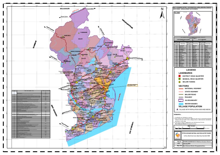 East Godavari District Map Overview | PDF