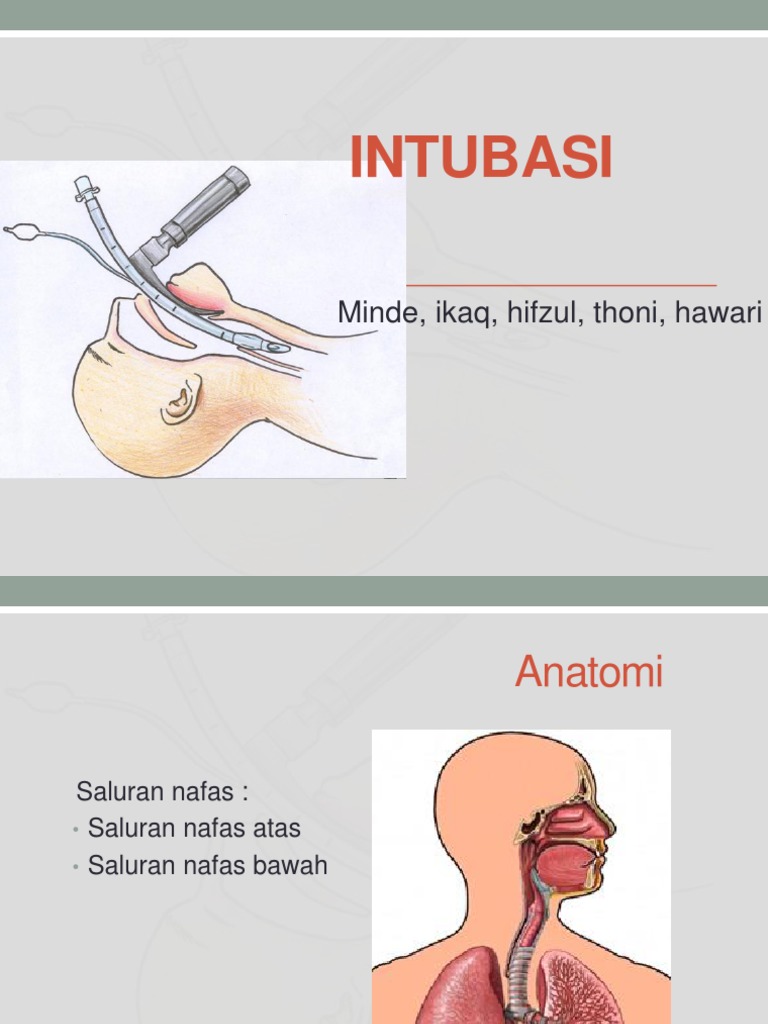 Intubasi Anestesia | PDF
