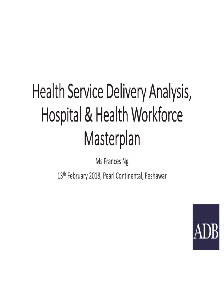 Health Service Delivery Analysis, Hospital & Health Workforce ...