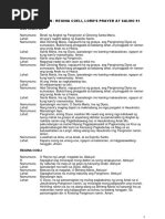 Dasal Sa Tagalog | PDF