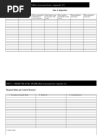 HIRARC Table Dosh Office | PDF | Risk | Injury