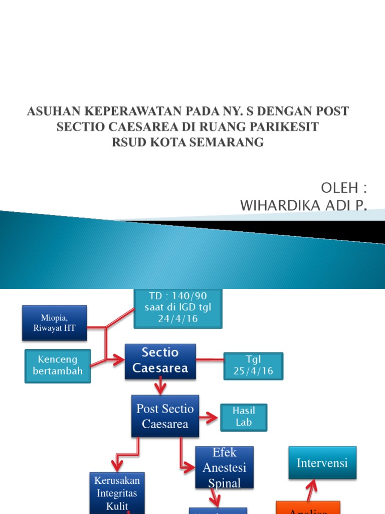Asuhan Keperawatan Pada Ny S PPT Ujian Responsi | PDF