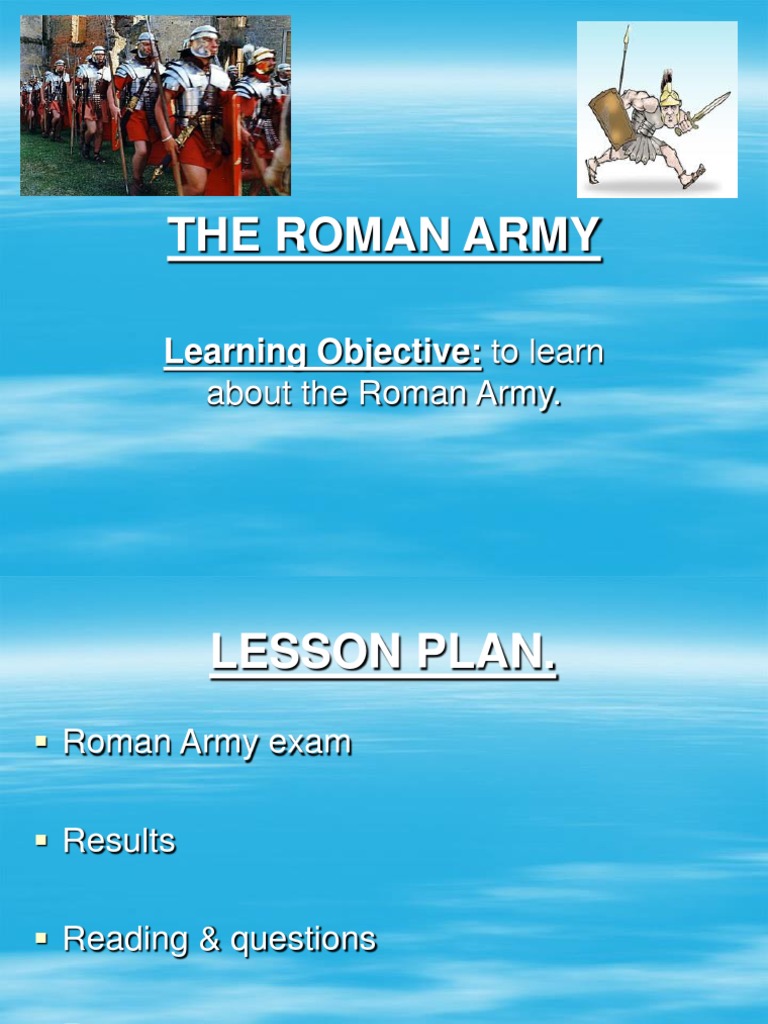 Roman Army: A Student's Guide | PDF | Travel | History