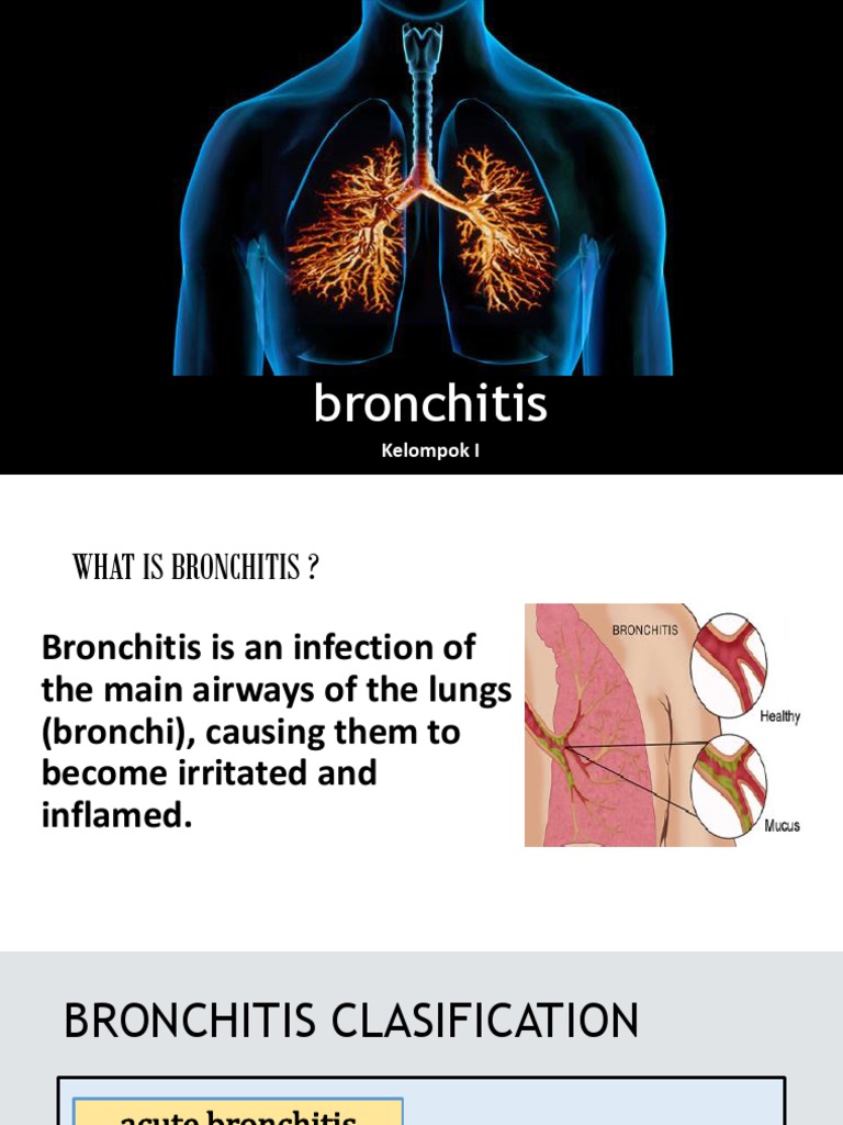 Bronchitis Kelompok I Pdf Bronchitis Common Cold