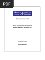 MSME Declaration Format - Revised | PDF | Small And Medium Sized ...