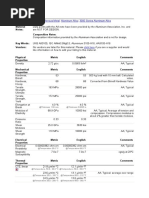 Ampco 18: Technical Data Sheet | PDF | Strength Of Materials | Alloy