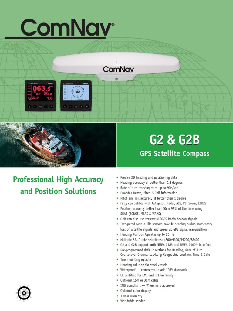 ComNav Vector G2 & G2B Compass | PDF | Global Positioning System ...