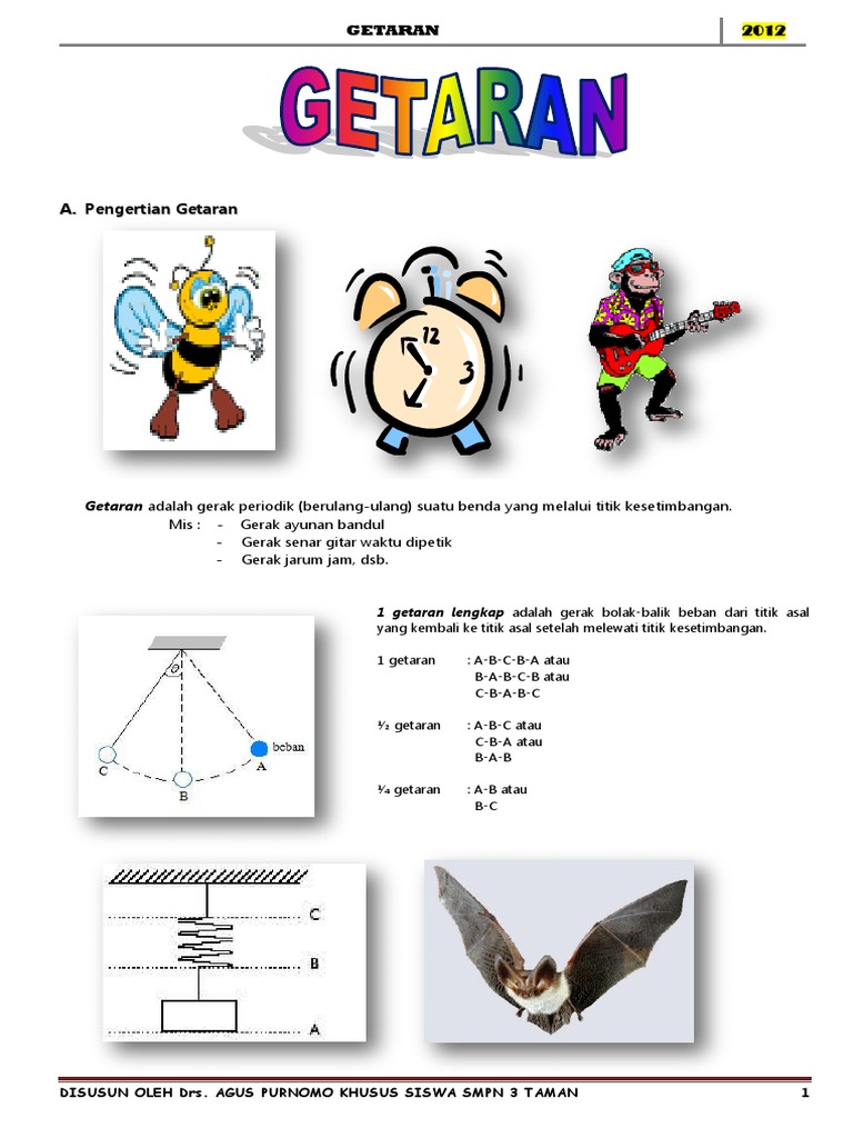 Getaran PDF | PDF