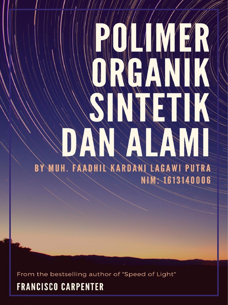 Polimer Organik Sintetik Dan Alam | PDF