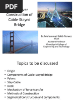 Cable-Stayed Bridge Design Overview | PDF | Bridge | Civil Engineering