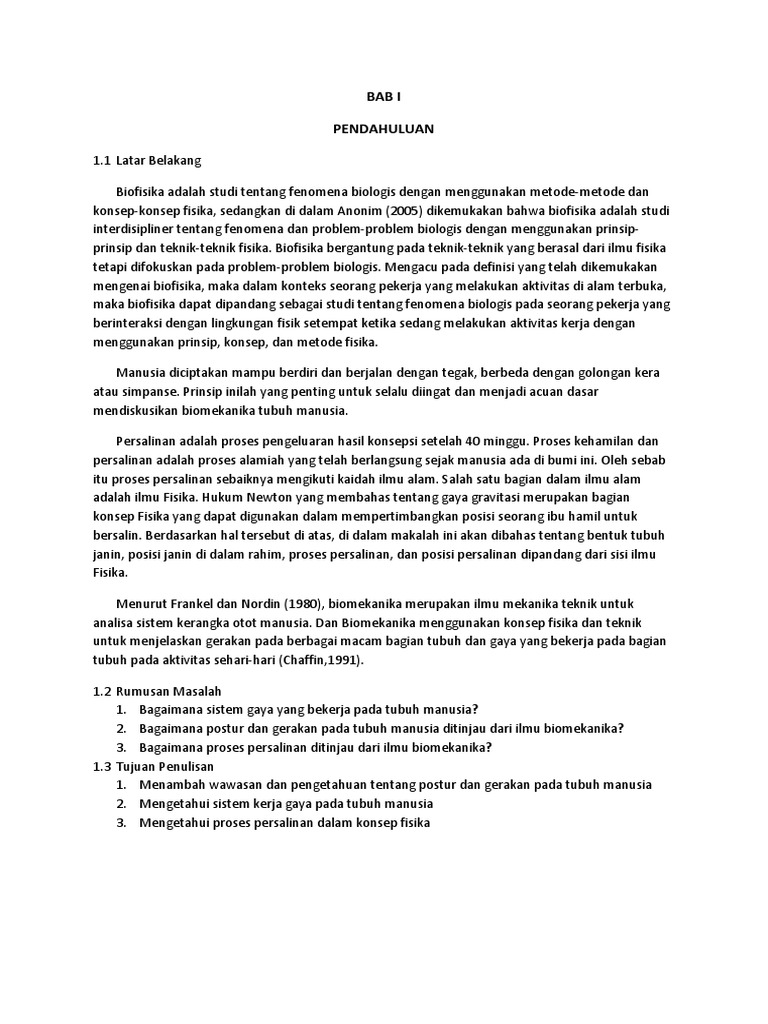 Makalah Biofisika Pdf