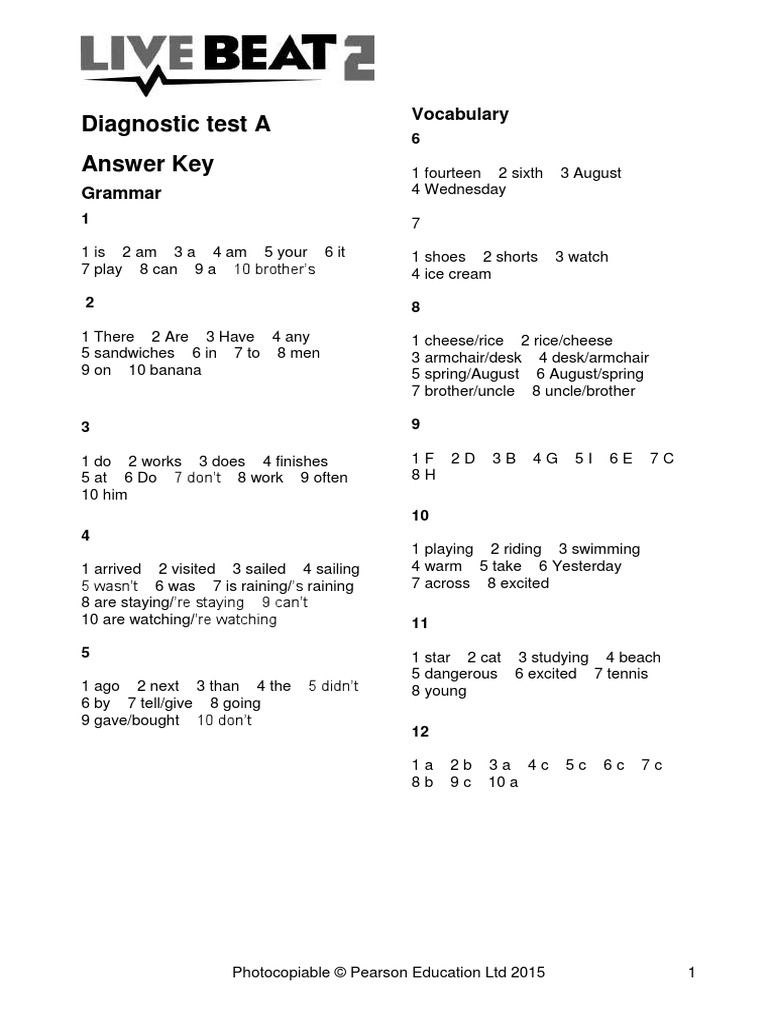 Keys | PDF | Sentence (Linguistics) | Phrase