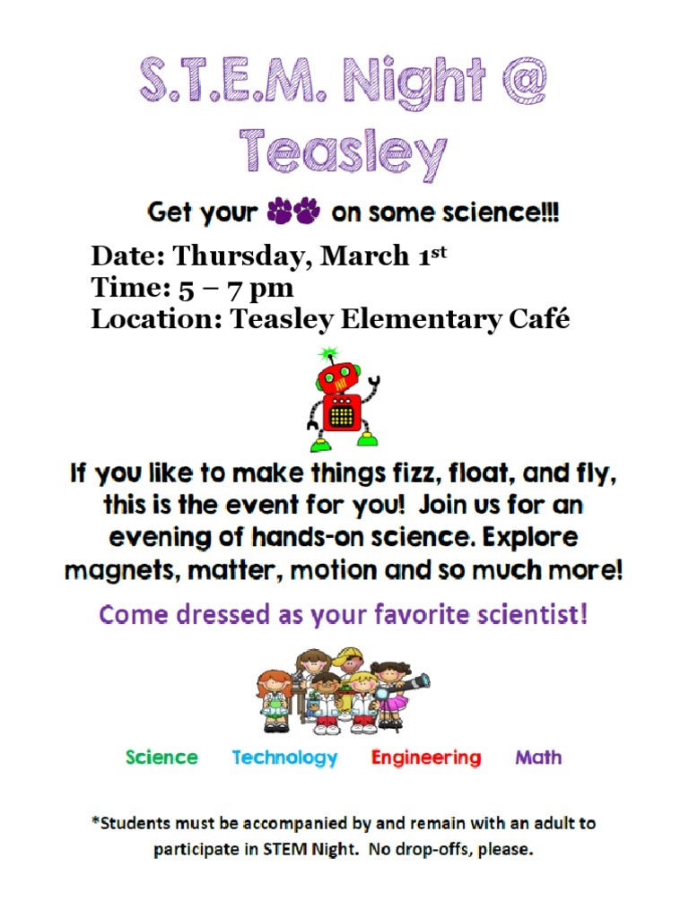 Stem Night Flyer | PDF