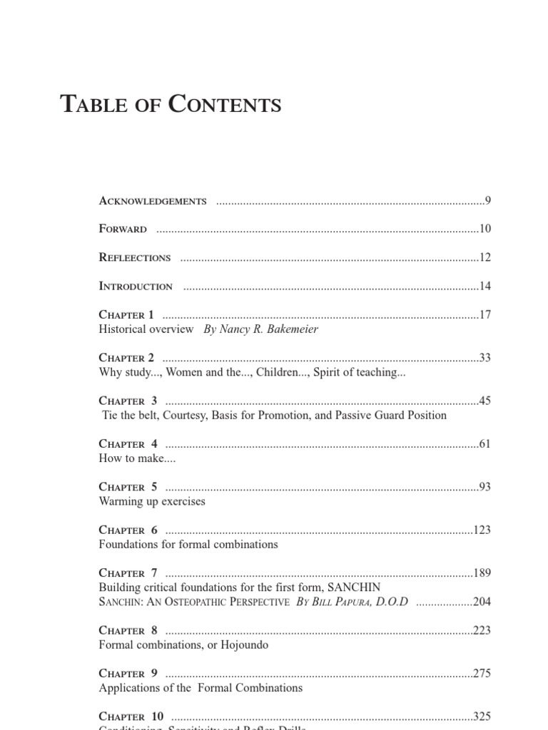 Essential techniques and history of Uechi-Ryu karate | PDF | Combat ...