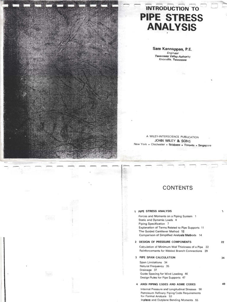 Pipe Stress Analysis | PDF