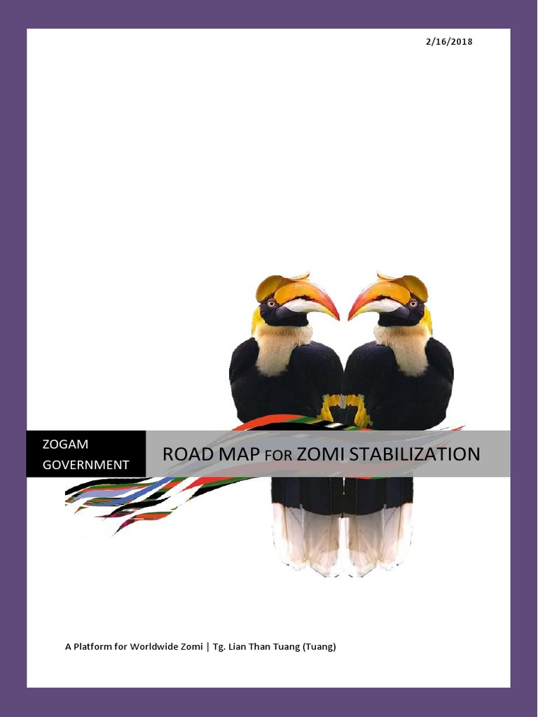Road Map For Zomi Stablization | PDF