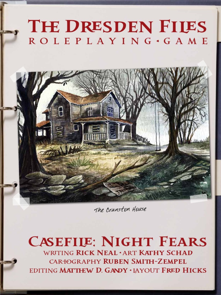 DFRPG Casefile - Night Fears PDF | PDF | License