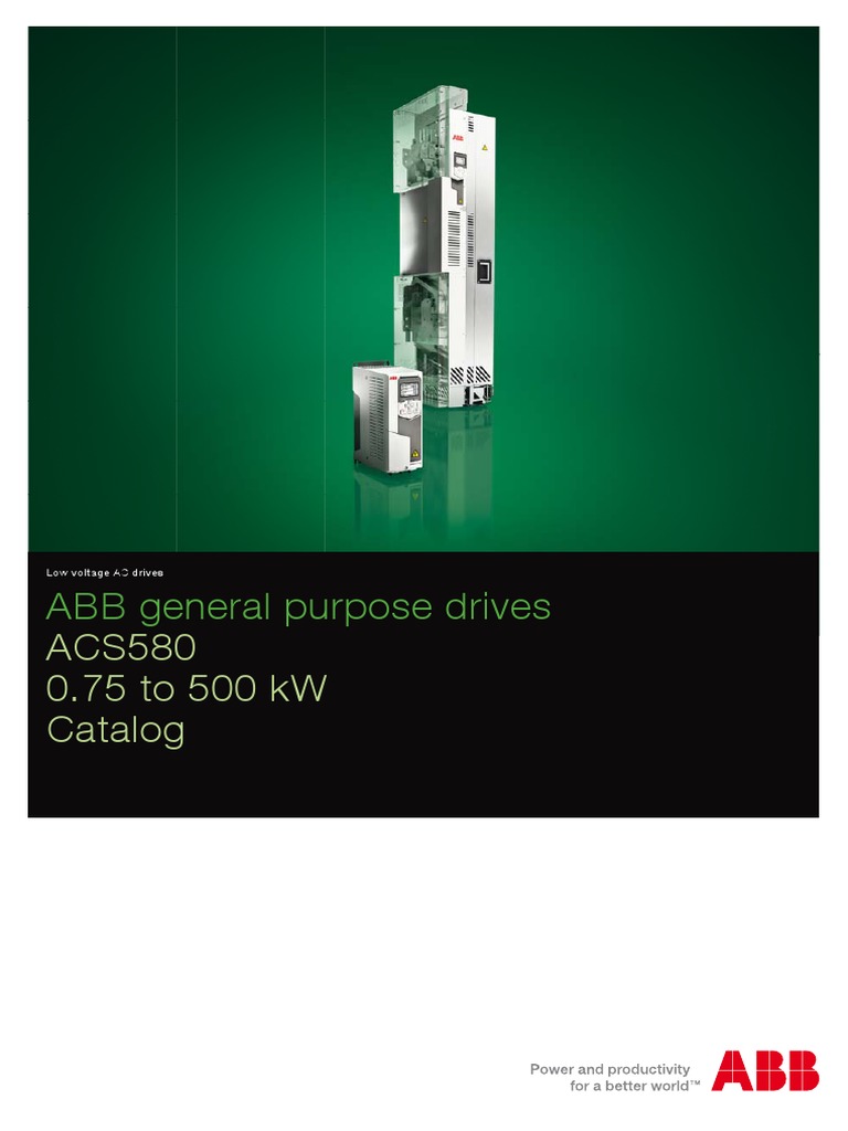 Abb Acs580 Catalog | PDF | Personal Computers | Pump