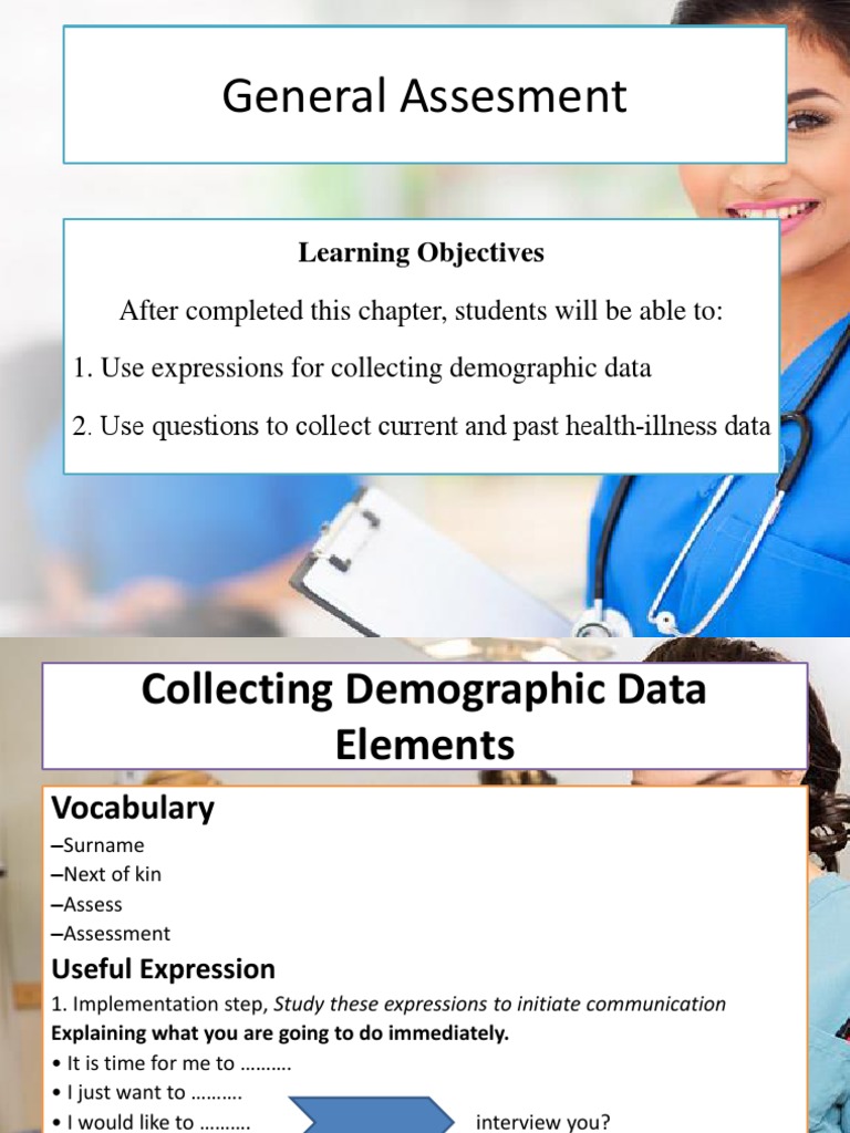 General Assesment: Learning Objectives | Educational Assessment
