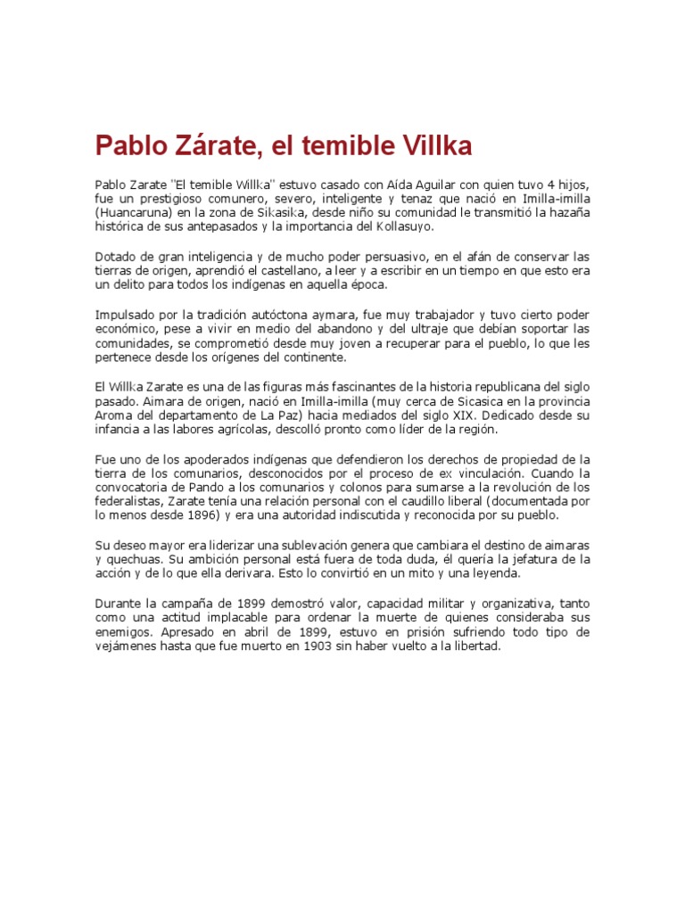 Pablo Zárate | PDF