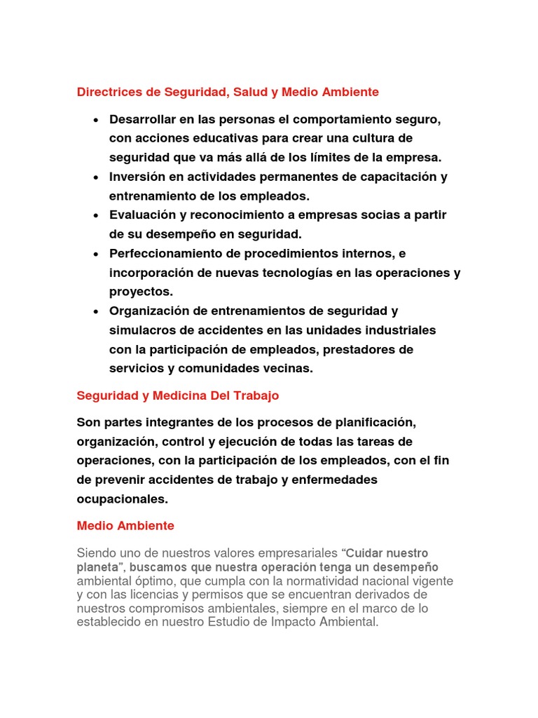 SIG Miski Mayo | PDF | Minería | Sustentabilidad