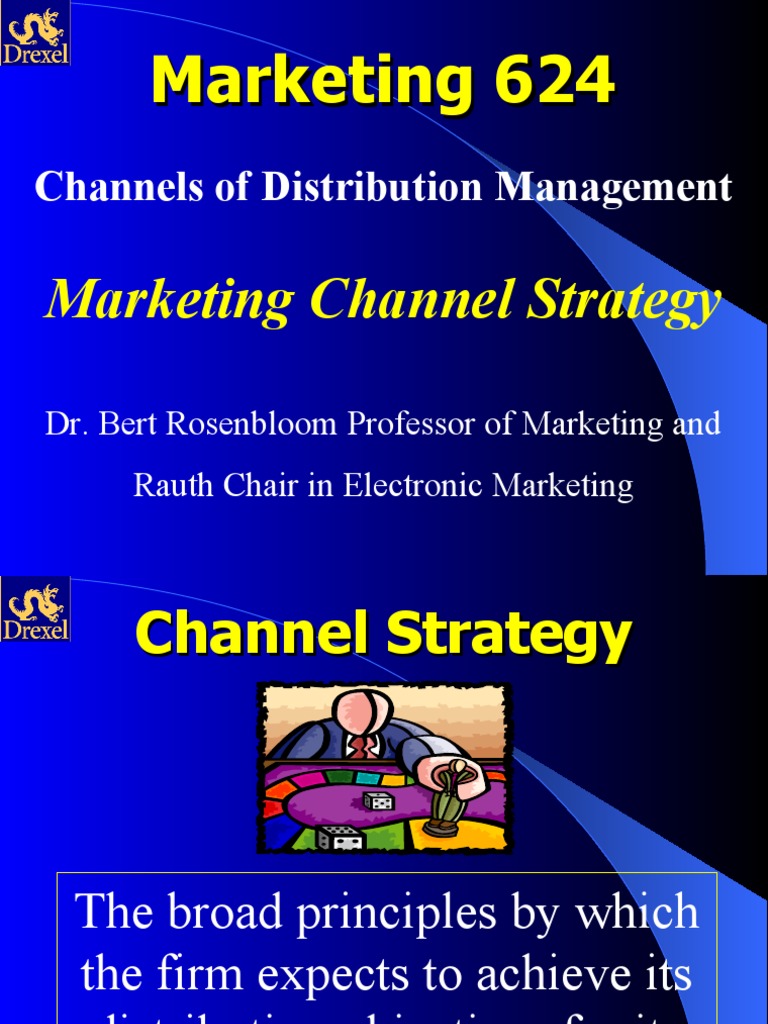 Channel Strategy Framework and Decisions | PDF | Marketing | Market ...