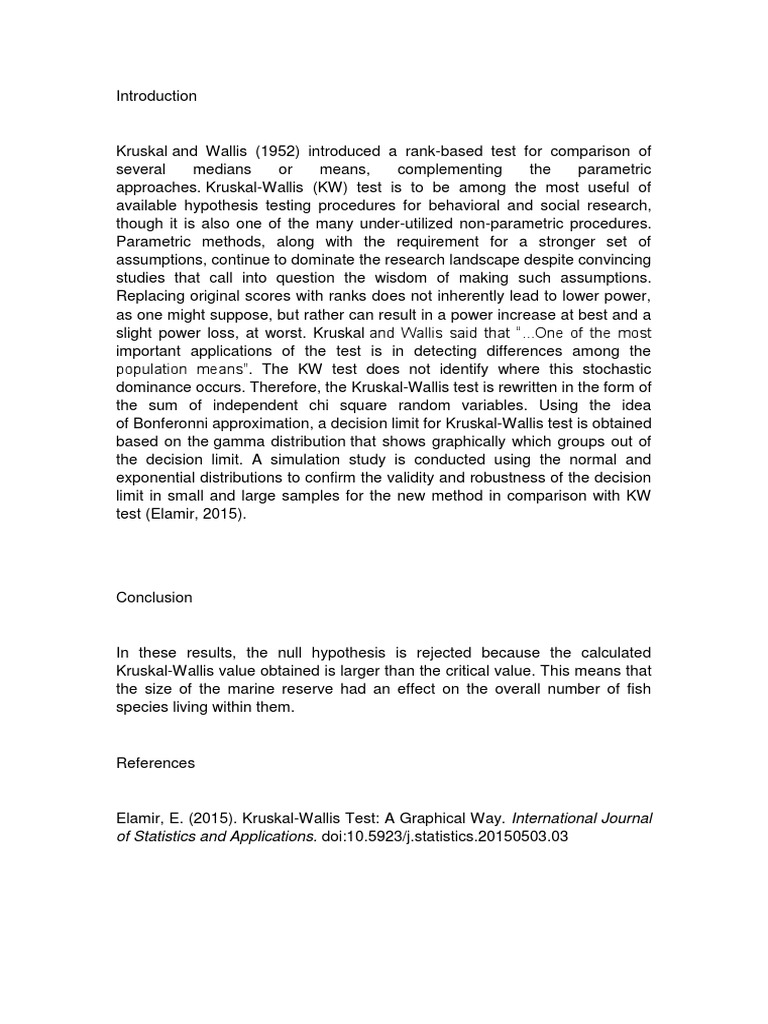 Intro and Conclusion | PDF