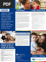 CECE Code of Ethics and Standards of Practice For RECEs in Ontario ...