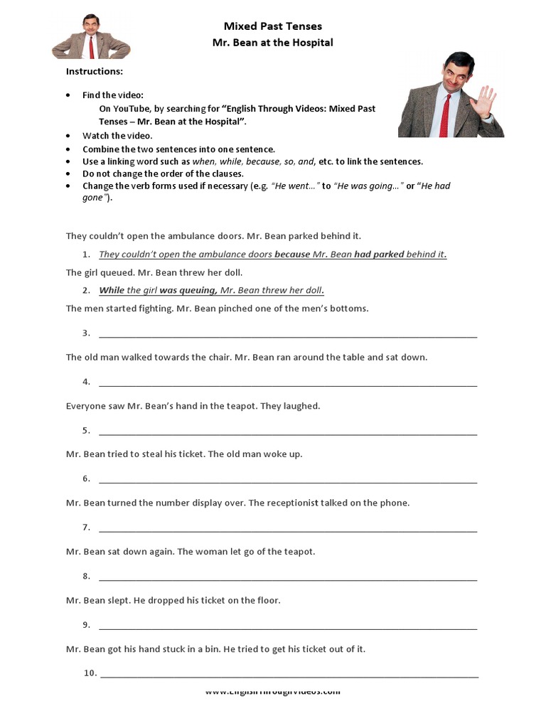 MR Bean in The Hospital | PDF | Rules | Language Mechanics