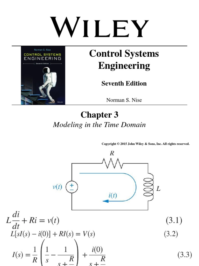 Control Systems Engineering: Modeling in The Time Domain | PDF