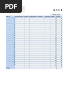 Cash Denominations Excel Sheet For Bank Cashiers | PDF | Cash | Money
