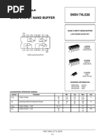7410 Triple 3-Input NAND Gate Datasheet | PDF | Power Electronics ...