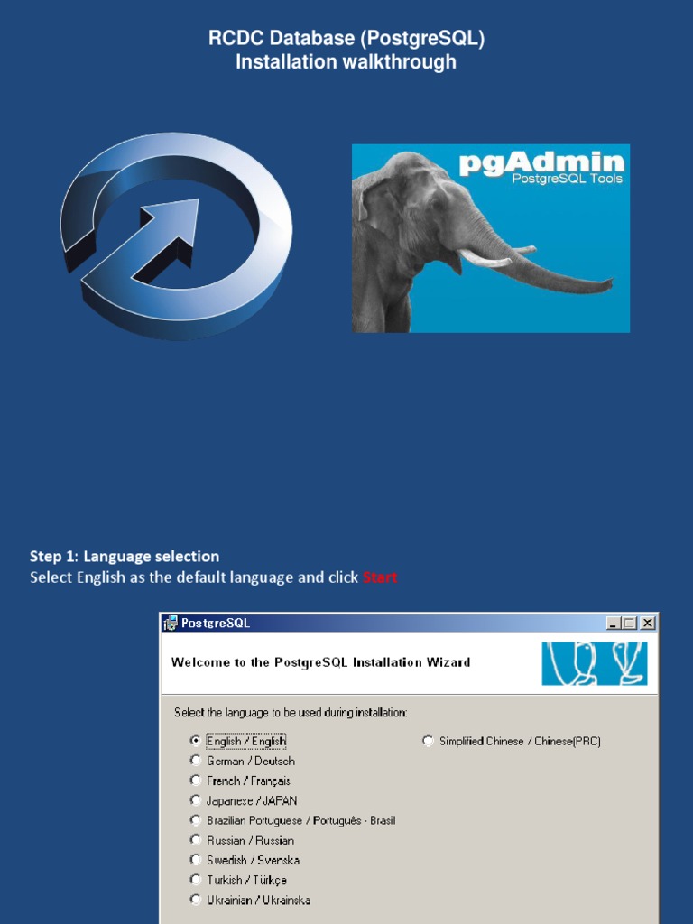 PostgreSQL RCDC Install Guide | PDF