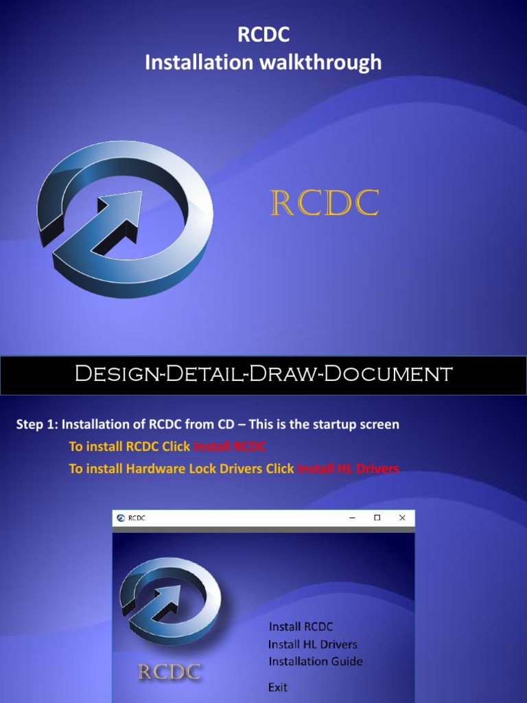 Readme RCDC Install PDF | PDF