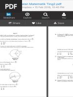 Mathematics Form 3 Chapter 6 Notes | PDF
