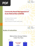 Community Based Management of Acute Malnutrition | PDF | Malnutrition ...