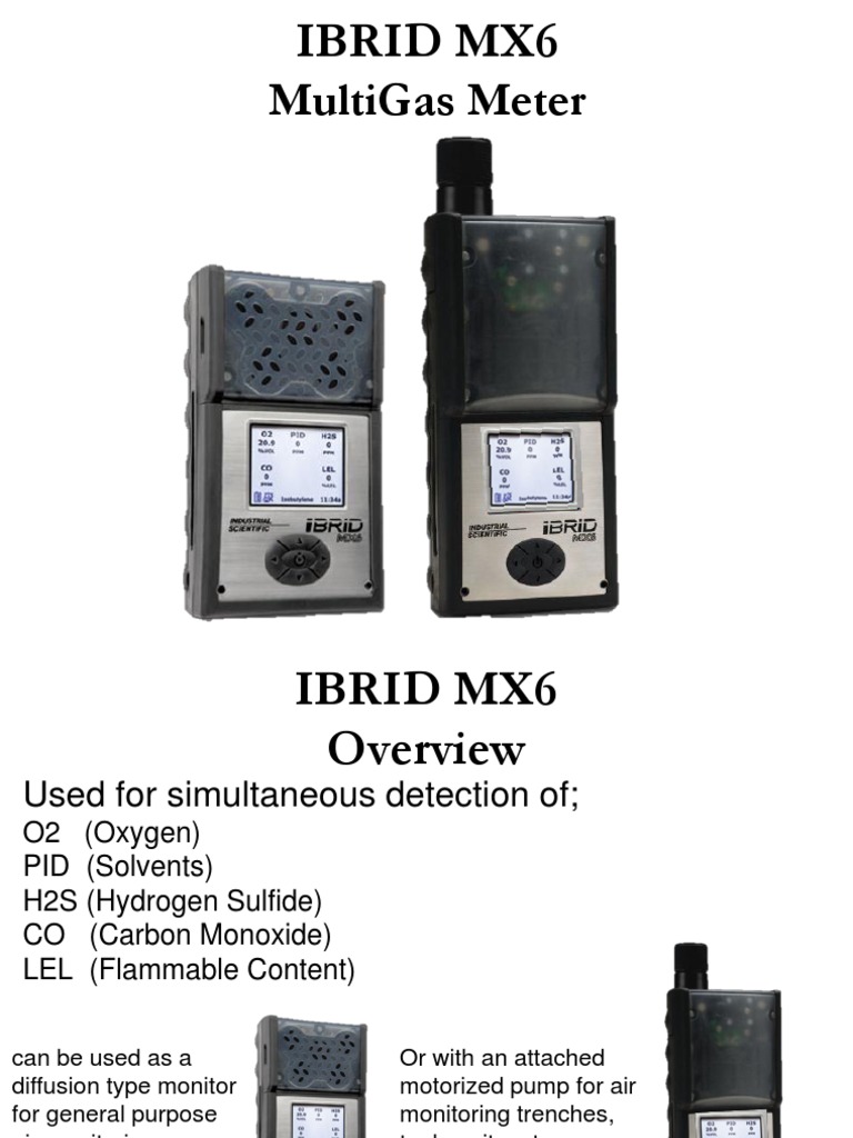 IBRID MX6 | Calibration | Chemical Substances