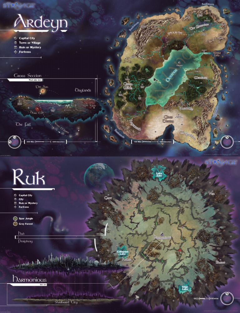 The Strange Poster Map | PDF