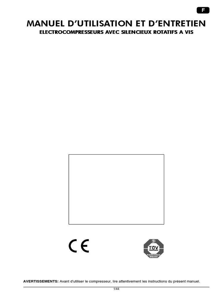 Manuel D'Utilisation Et D'Entretien | Descargar gratis PDF | Fusible (électricité) | Électricité