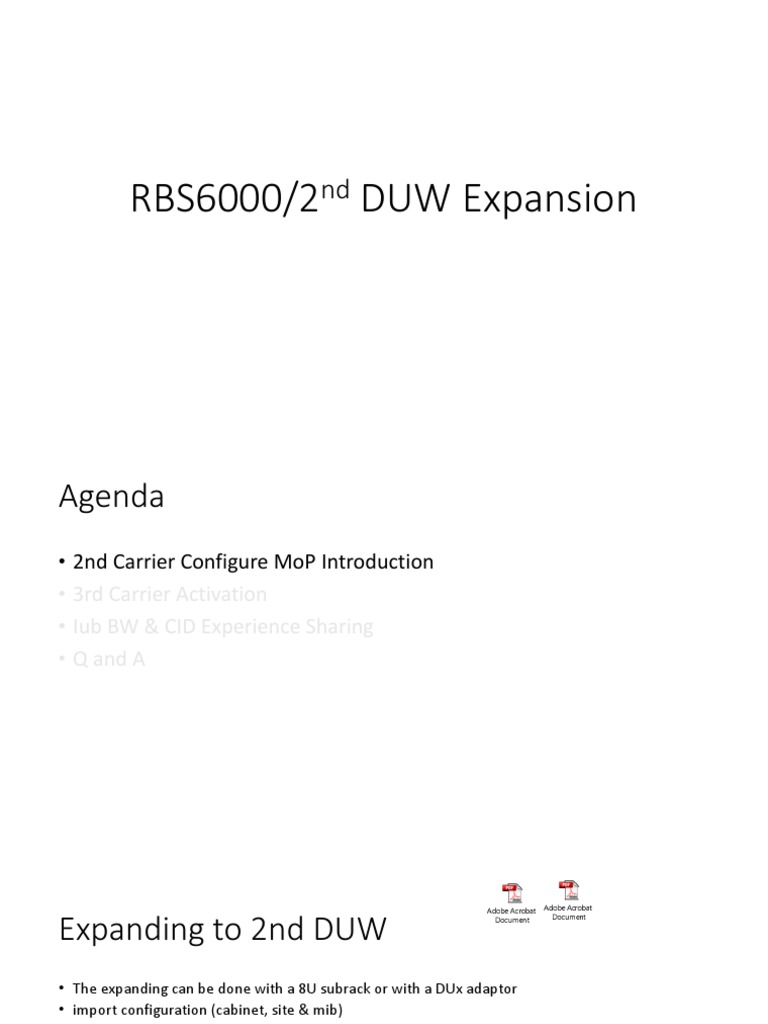2nd DUW Expansion | PDF | Data Transmission | Electronics