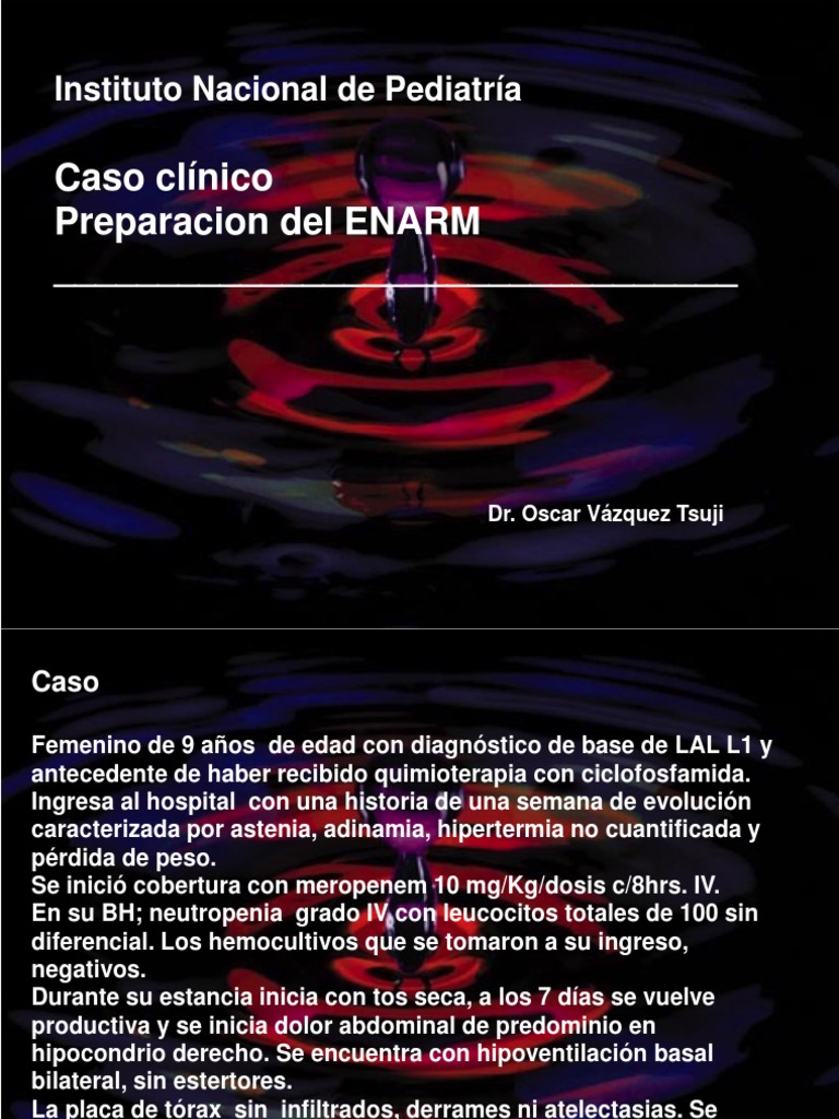 Casos clínicos para la preparación del ENARM | PDF | Tos | Inmunología