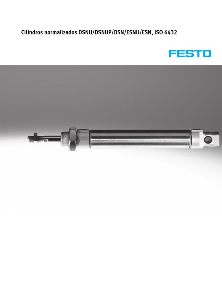 Festo DSN-16-10-P | PDF | Acero | Aluminio