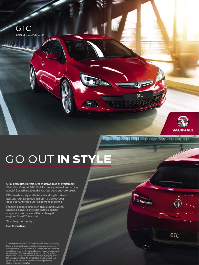 GTC Brochure | PDF | Headlamp | Fuel Economy In Automobiles