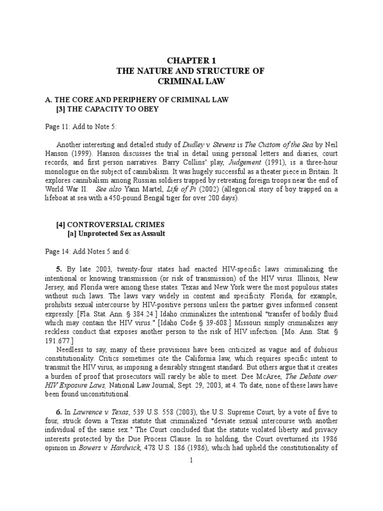 Criminal Law Cases and Materials | PDF | Apprendi V. New Jersey ...