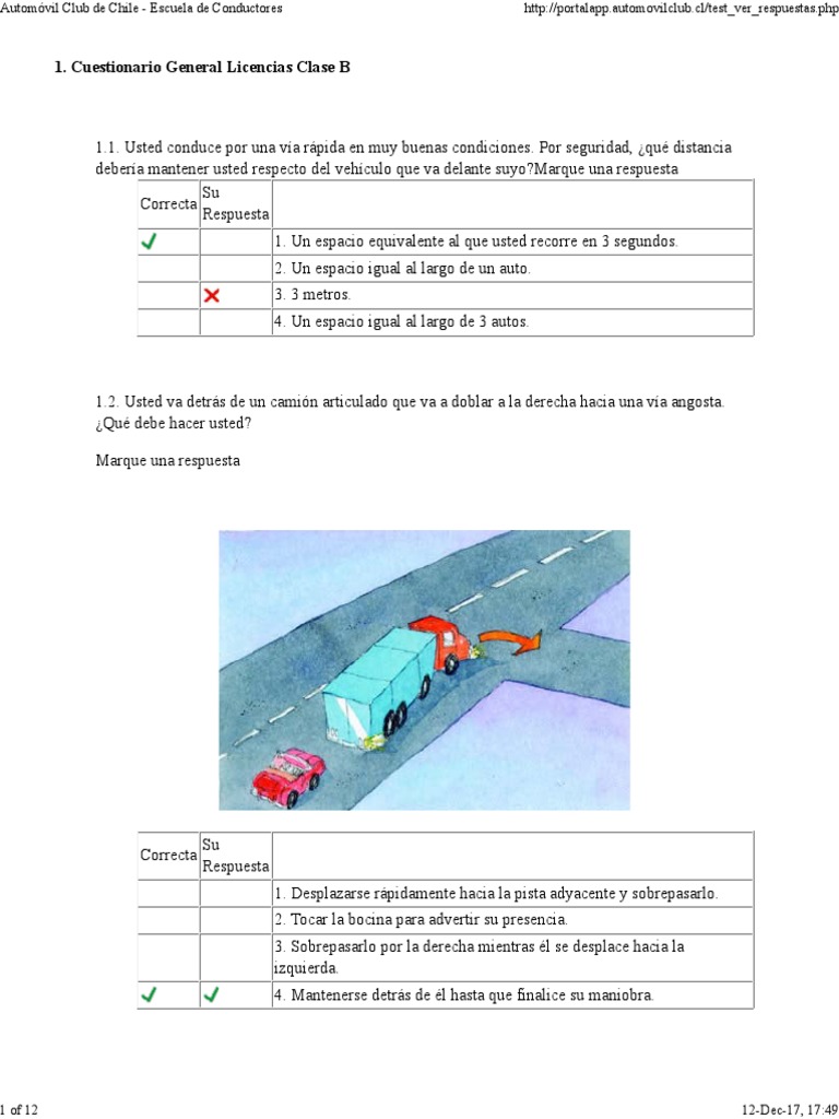 Test 1 | PDF | Semáforo | Coche